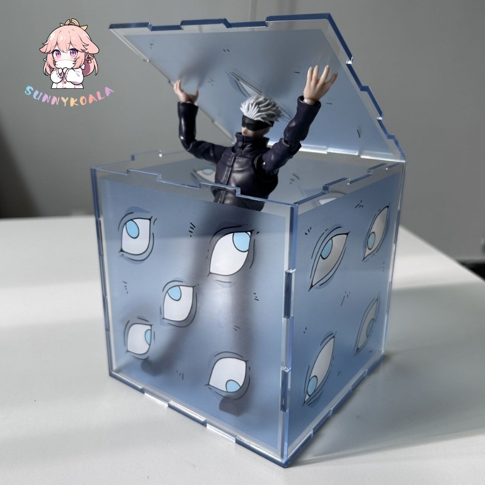 12*12*12cm Jujutsu Kaisen Prison Realm Box Locked Gojo Satoru Cursed ...