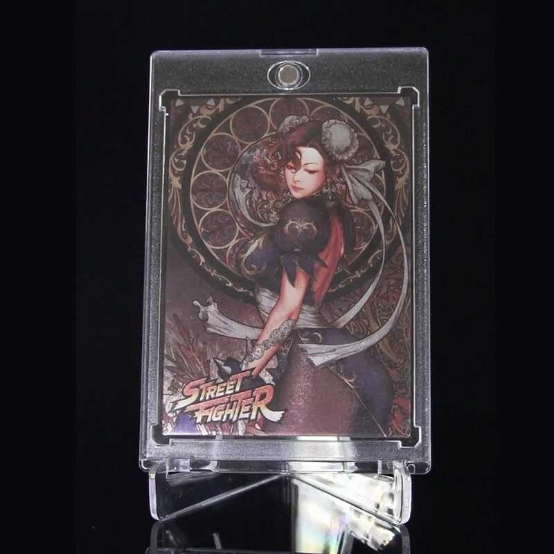 Anime Flash Cards Chun-Li Scarlet Witch Ultraman Tiga Warcraft Kawaii ...