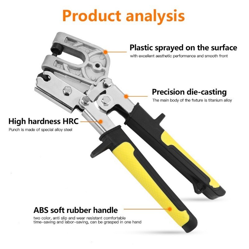 Metal Keel Clamp Ceiling Keel Riveting Clamp Industrial Studs Nailless ...