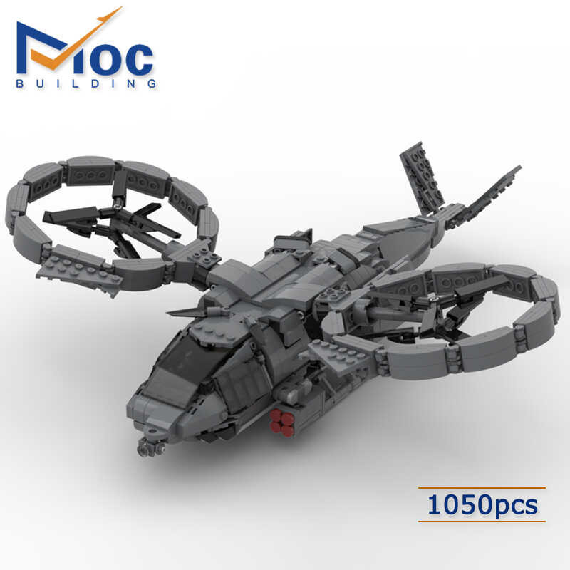 MOC Building Block Military Sa-2 Samson Plane Fighter Morden Warplane ...