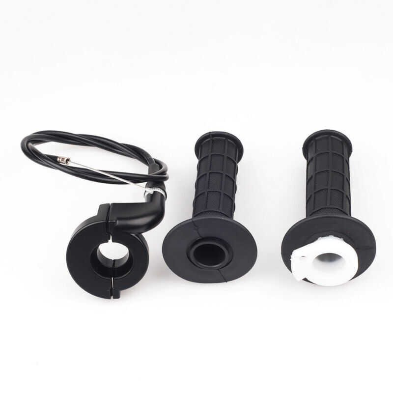 Black Motorcycle Lumiko 22mm 7/8" 110-250cc Throttle Acceleration Hand ...