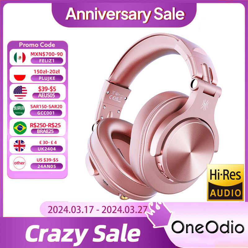 993 Onedio-A70-X Wireless Ear Phones With Bluetooth 5.2, Helmet Above ...