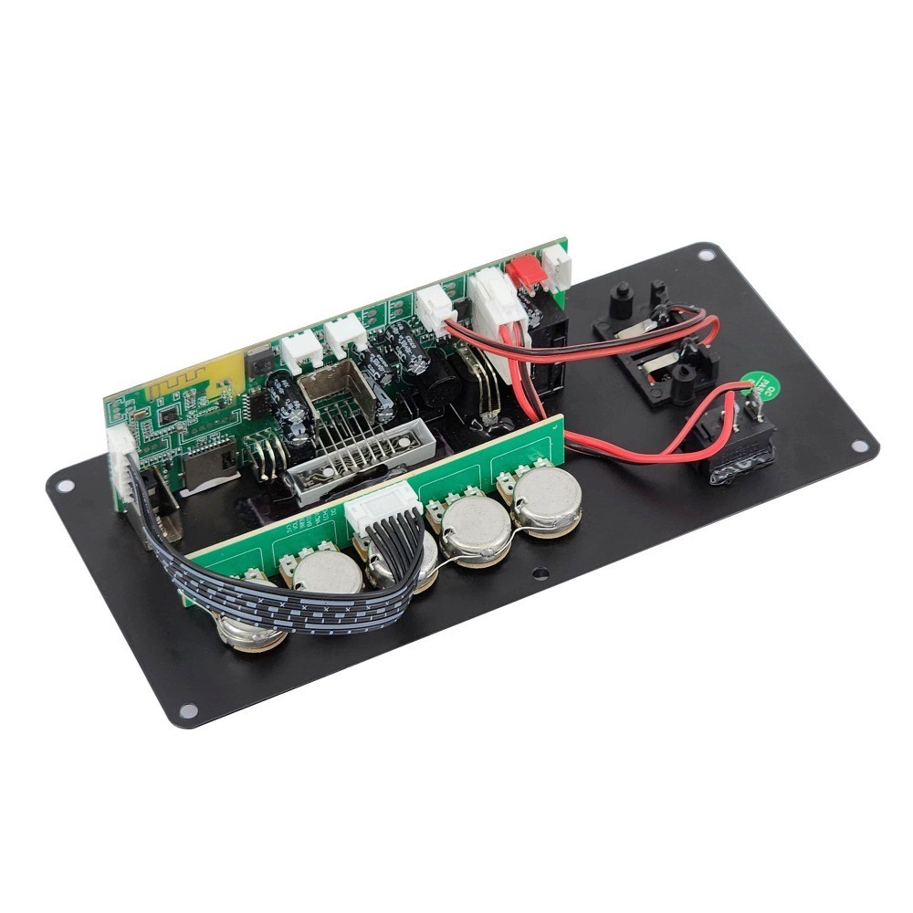 7.4V Bluetooth Amplifier Board 50W Speaker Support AUX U-Disk Recording ...