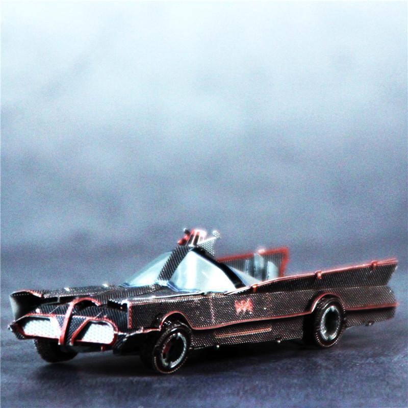 Crazy Model TV Version Golden Classic Batmobile Batman Metal Assembly ...
