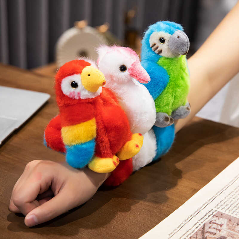 Parrot Papa Ring Doll Flamingo Papa Bracelet Bicycle Papa Doll Standing ...