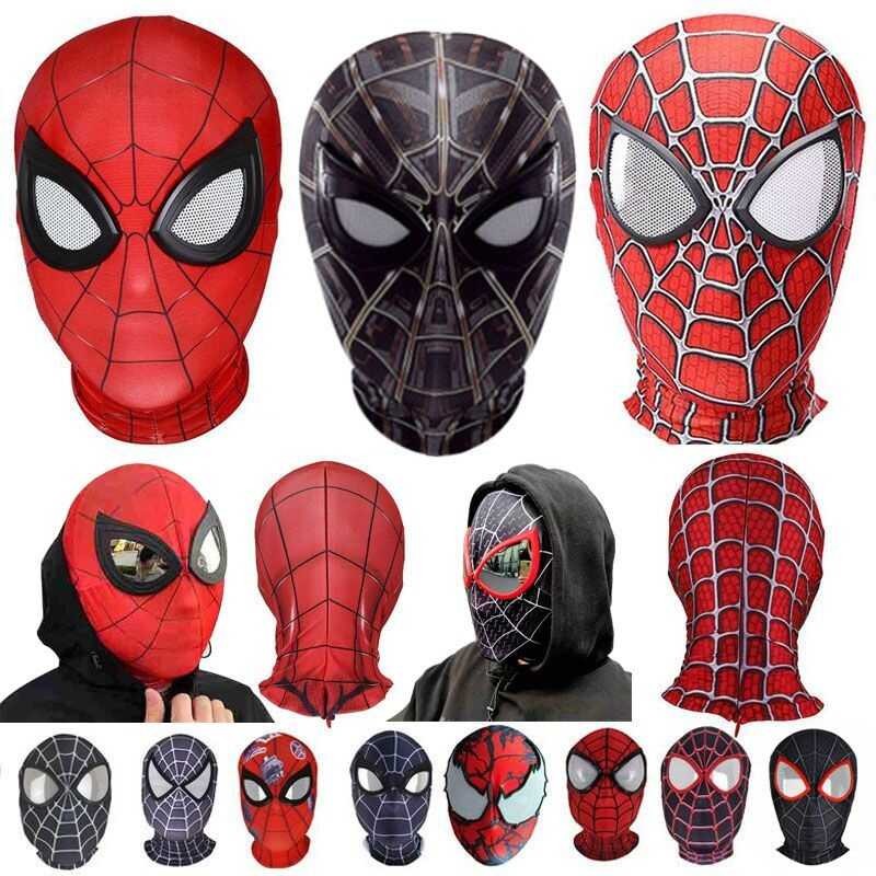 LY The Avengers Iron Spiderman No Way Home Miles Morales Elastic Spider ...