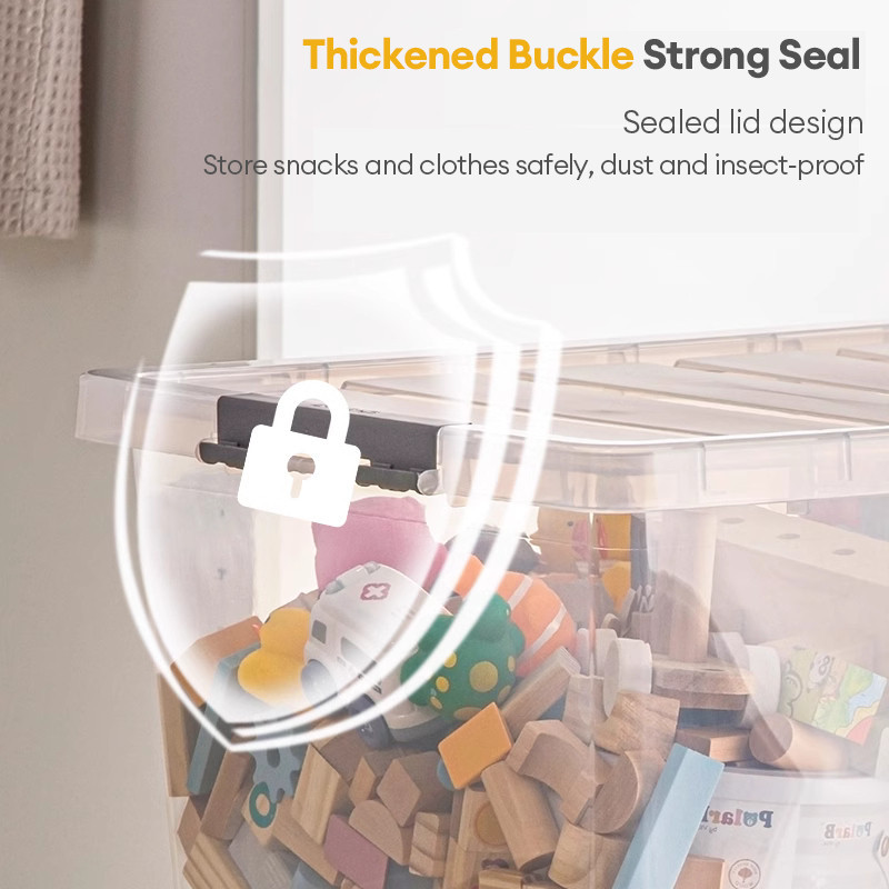 MEYOU Box Organizer Megabox Transparent Plastic Storage Boxes in ...