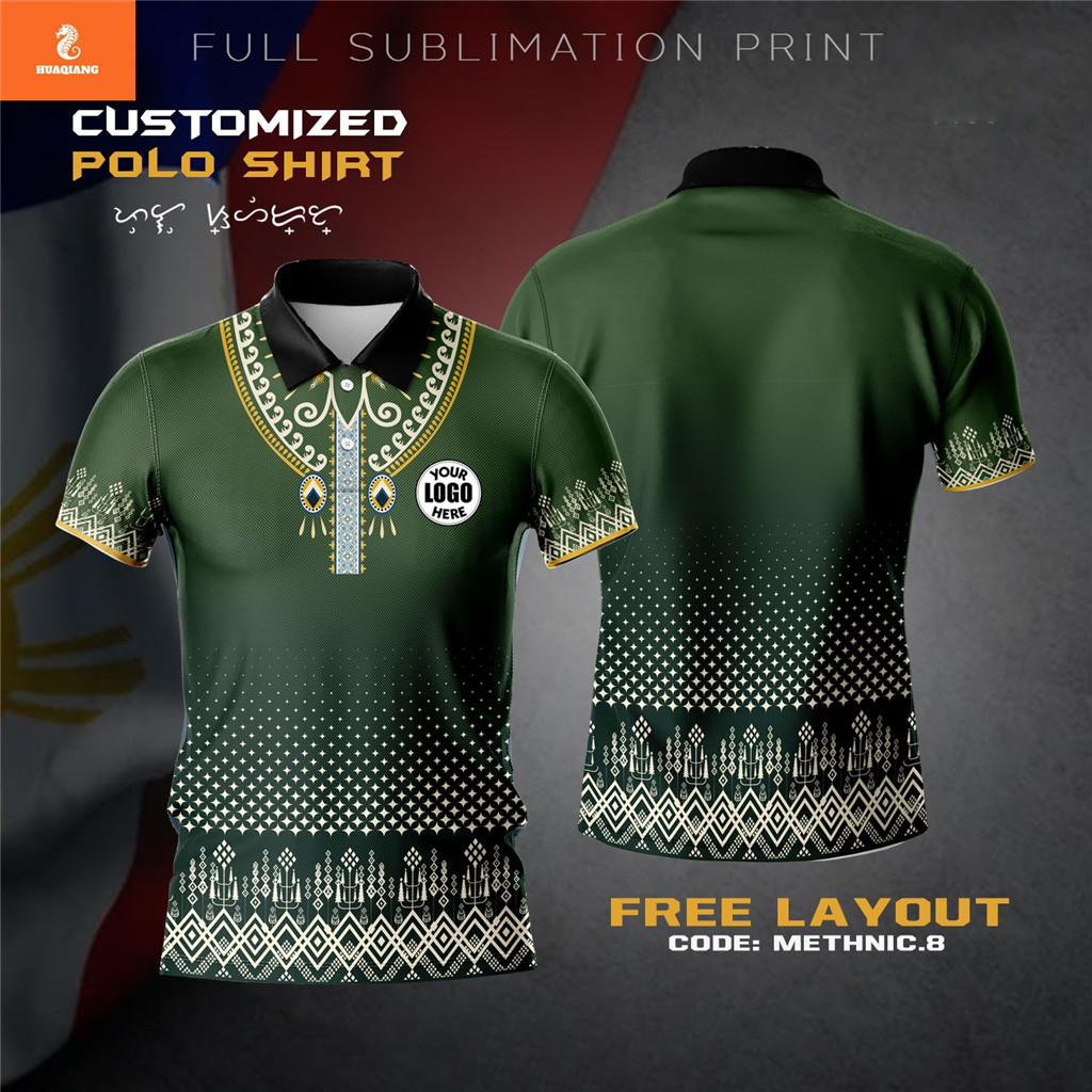 asean inspired ethnic attire barong agalog batik polo for men ...