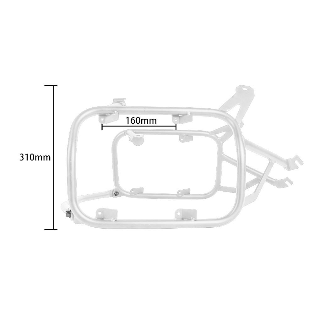 Top Case Pannier Luggage Rack For Harley PAN AMERICA 1250 S PA1250 S ...
