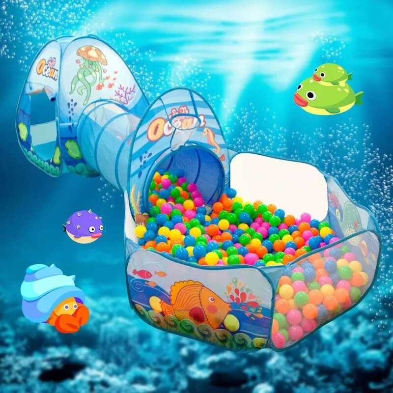 Xj 3 Sa 1 Baby on Playpen Portable Children Tent Pit Crawg Tunnel Kid ...