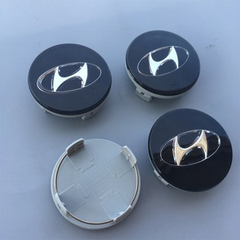 4pcs 60MM Car Wheel Center Hub Caps Badge Emblem Decal Wheel Rim Cover ...
