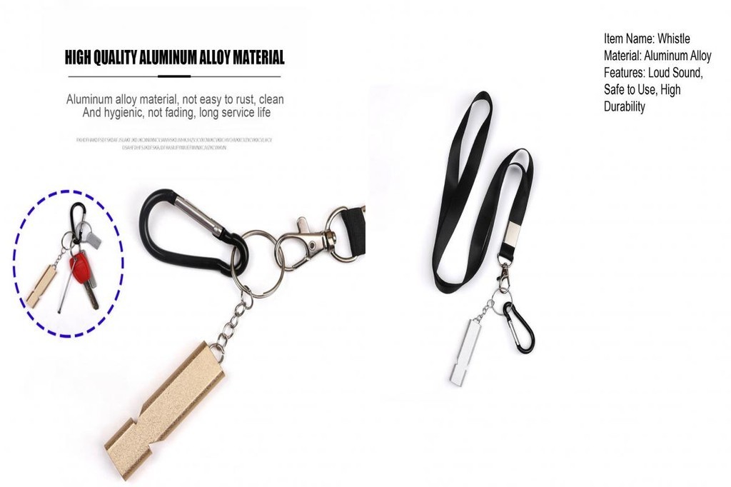 [Ma] Basketball Whistle Soccer Whistle Portable Aluminum Alloy Referee ...