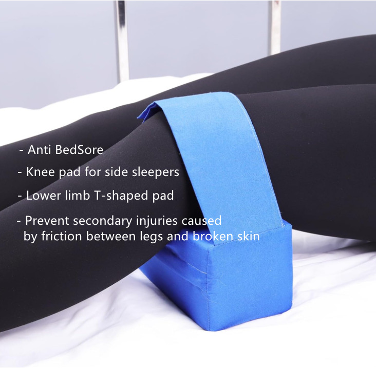 Leg and Knee Foam Support Pillow Pad Legs Circulation, Aligns Spine ...