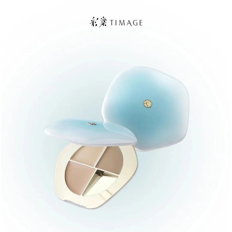 Timage Concealer Tri Color Palette Brighten Skin Tone Cover Acne Marks ...