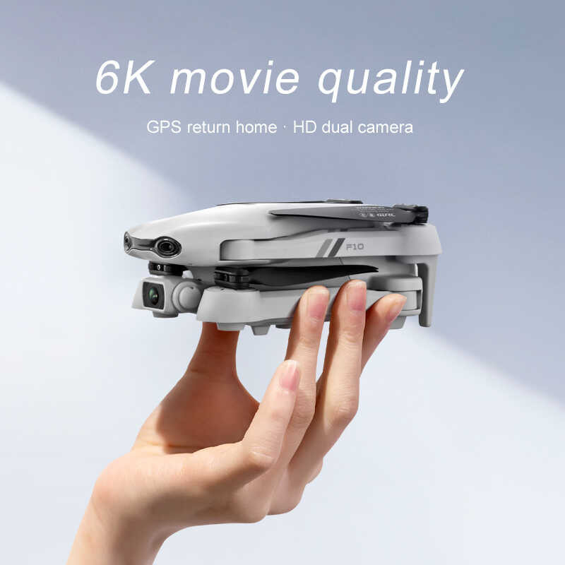 NEW F10 Pro Drone Profesional 6K GPS 5G WIFI FPV Fold Quadcopter With ...