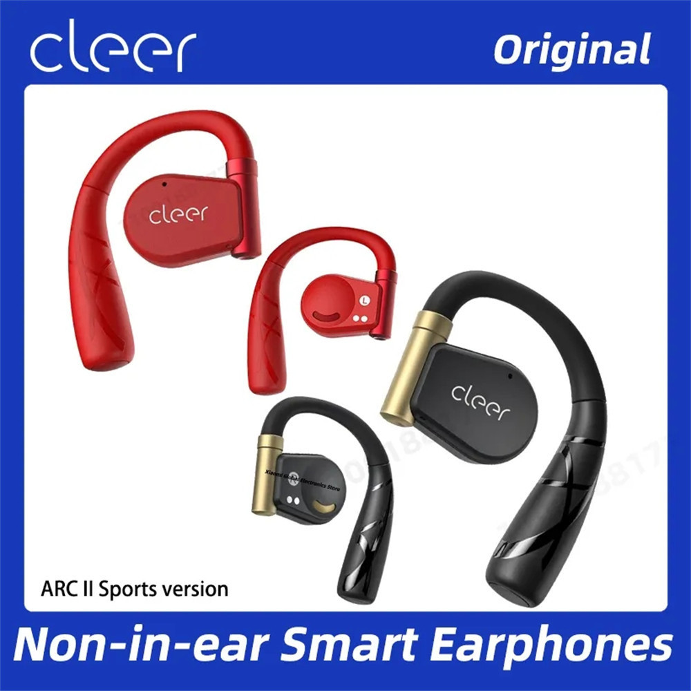 Original Cleer ARC II 2 Sport Open Ear Earbuds Wireless Bluetooth TWS Waterproof Spatial Audio ...