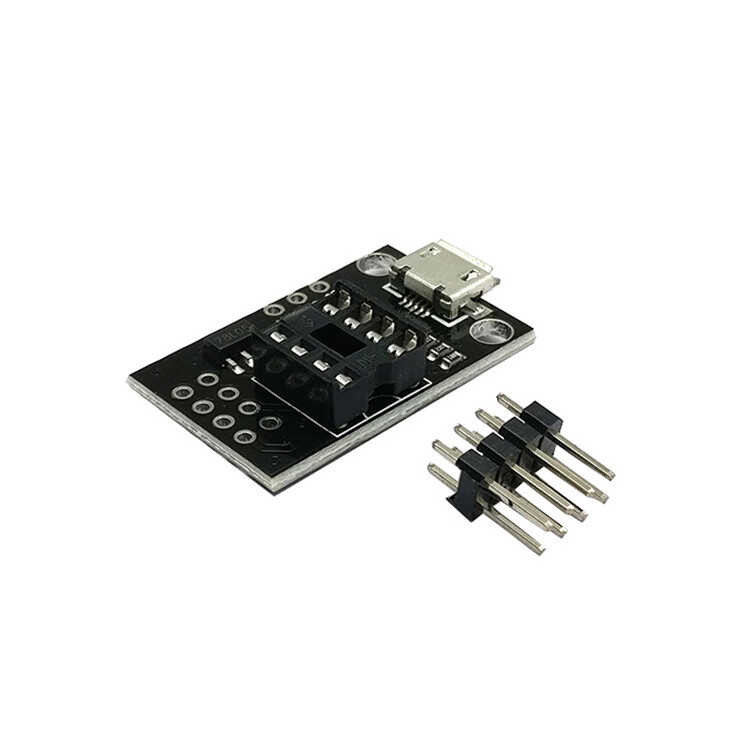 ATtiny13A/ATtiny25/ATtiny45/ATtiny85 pluggable programming board ...