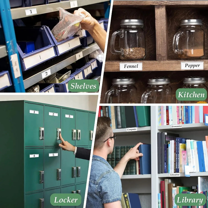 Library Warehouse Office Classification Tool / Shelf Tag Index Card ...