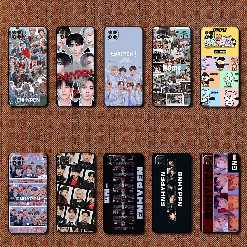 for Xiaomi Poco C31 ENHYPEN Soft black phone case | Shopee Philippines