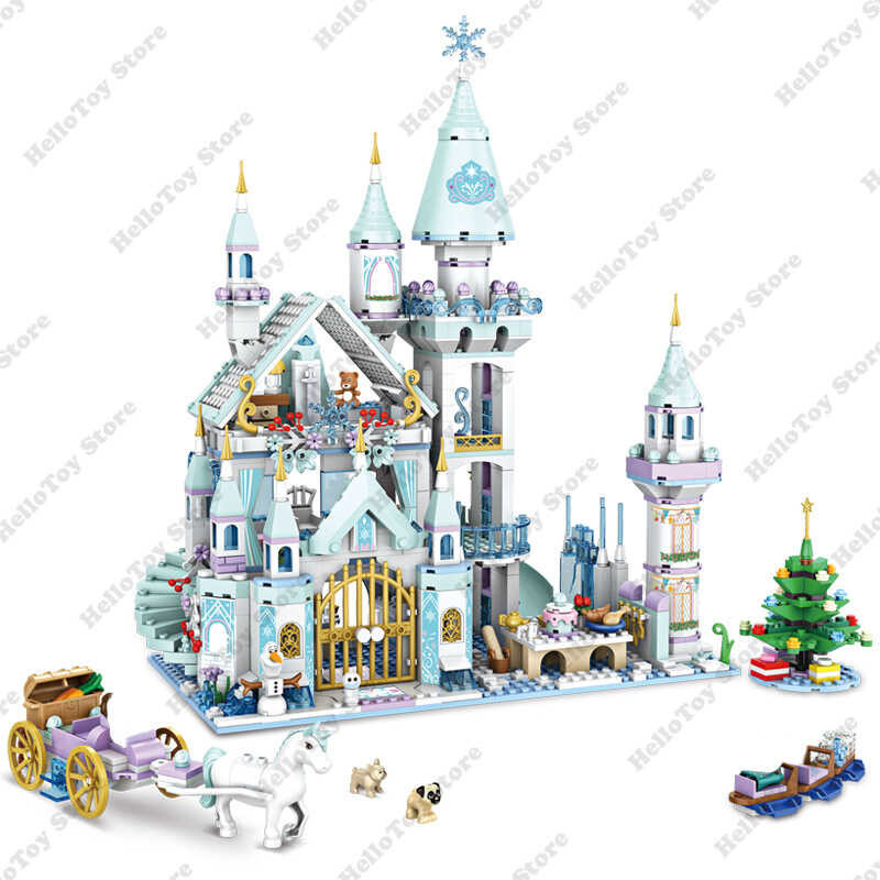 § Frozen Arendale Castle Anna Elsa House Christmas Party Building ...