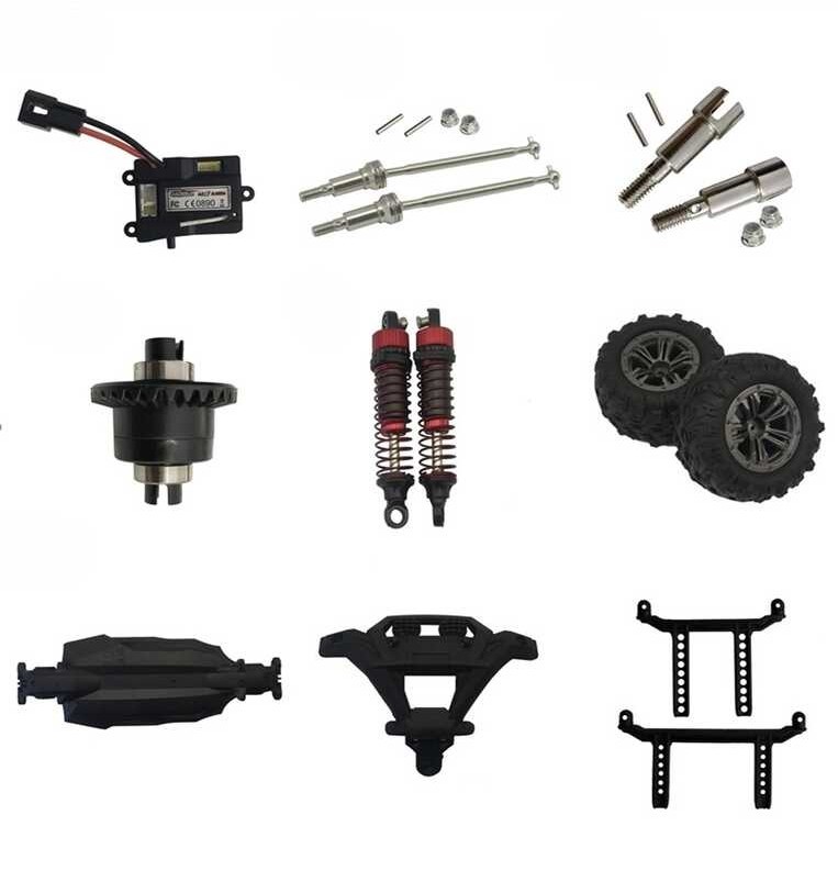 XLH XINLEHONG 9130 9135 9136 9137 9138 1/16 RC Car Spare Parts ...