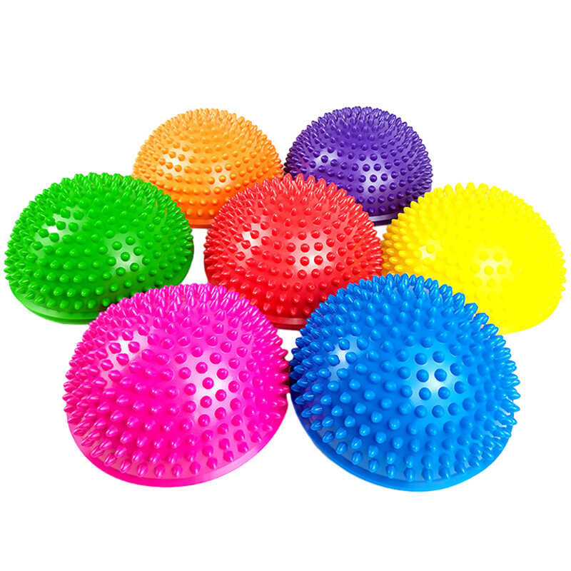 2pc Yoga Half Ball Trigger Point Hand Foot Massage Ball Physiotherapy ...