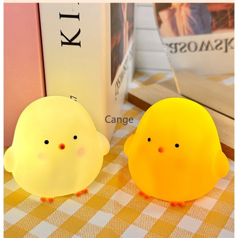 Little yellow chicken home lighting ornaments cartoon cute little ...