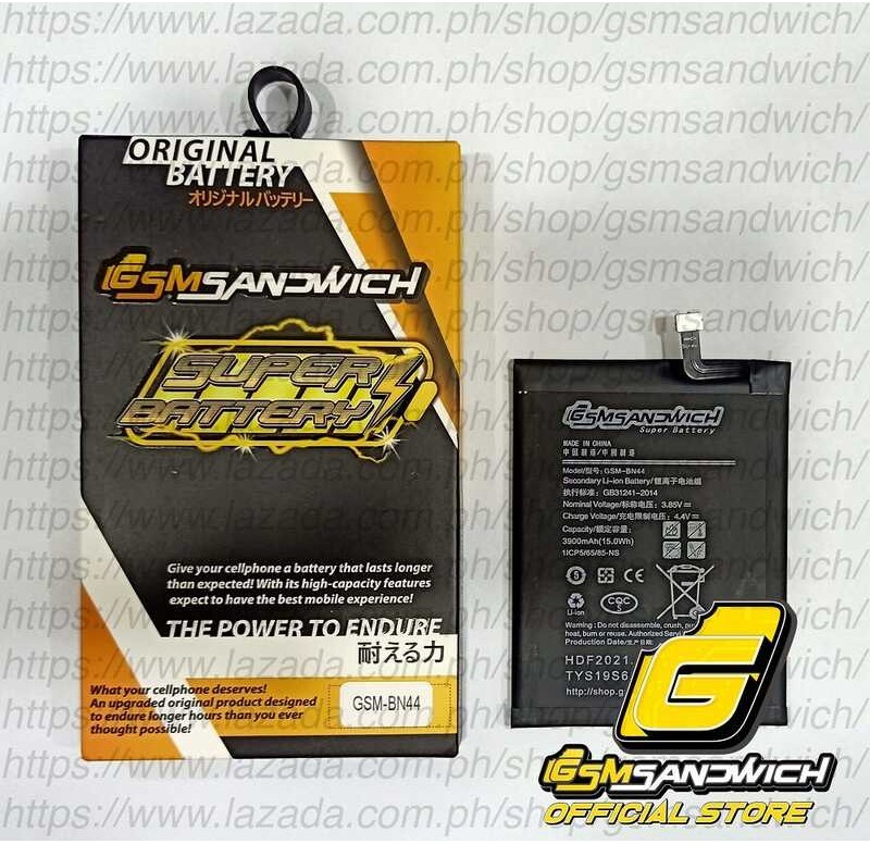 GSMSAND Super Battery Xiaomi Redmi 5 Plus - ( Bn44 ) | Shopee Philippines