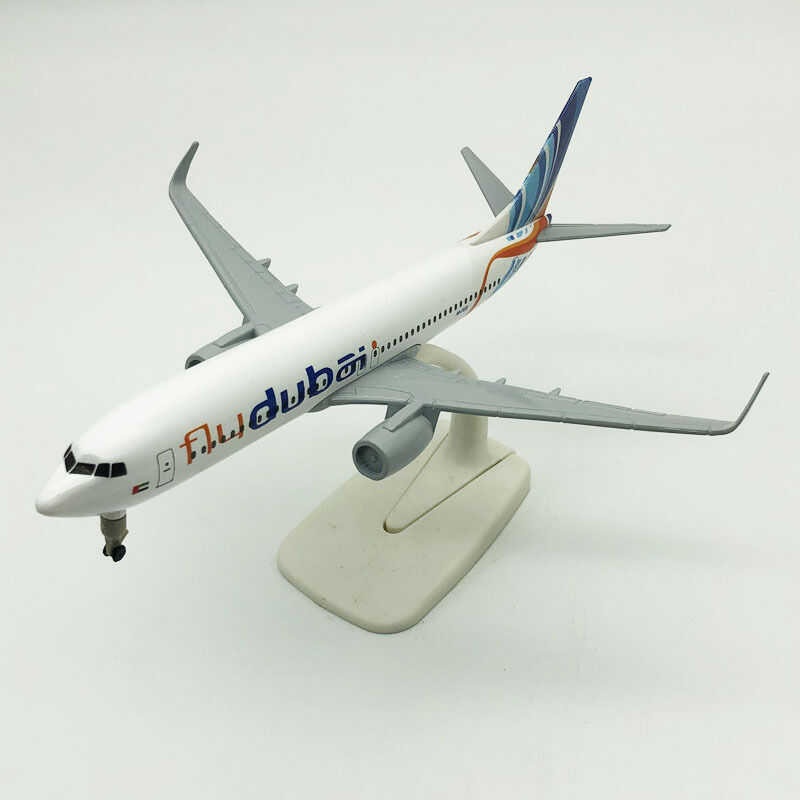 20Cm Simulation Aircraft Model Dubai 737 Alloy Boeing Static Model ...