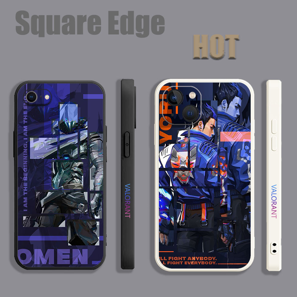 Casing For iPhone 14 Pro Max Plus Valorant Omen Poster Yoru Poster ...