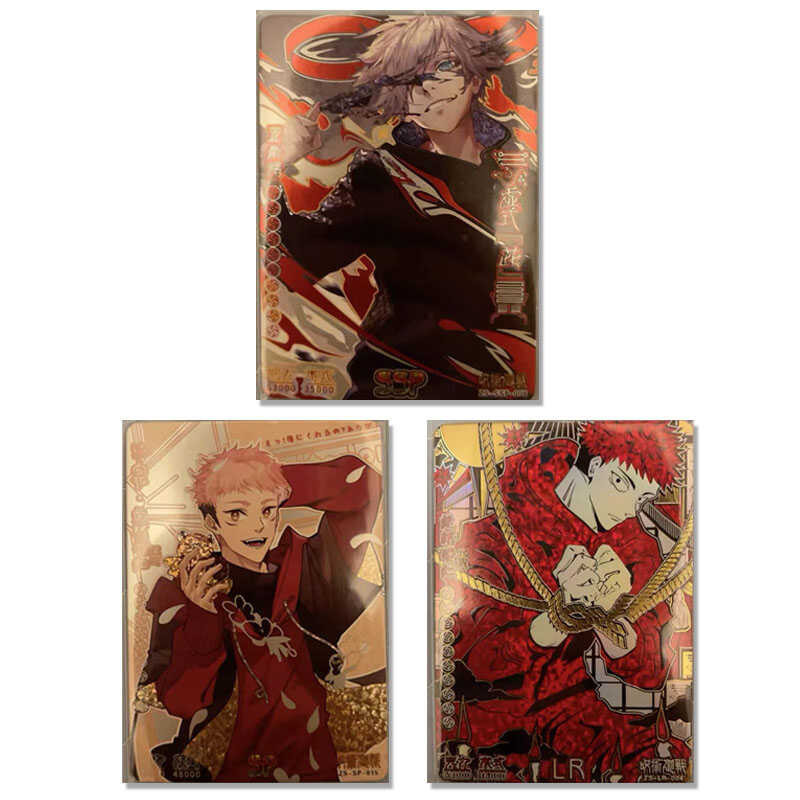 Anime Jujutsu Kaisen Sp Ssp Lr Card Collection Rare Cards Children Boy ...
