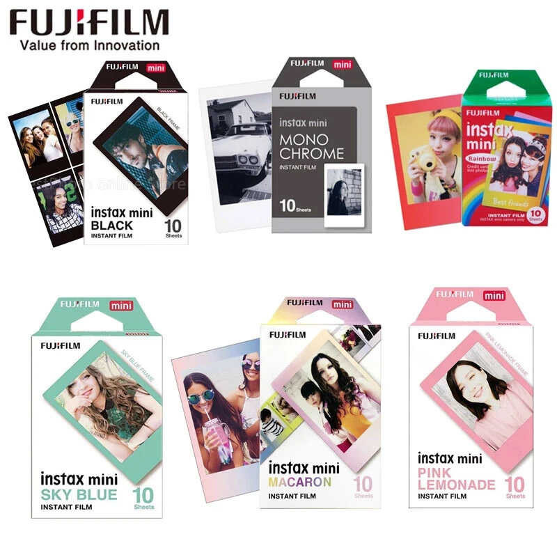 ♥ New Instax Japan Film 10-30 Sheets Fujifillm Instant Mini 12 11, 9, 8 ...