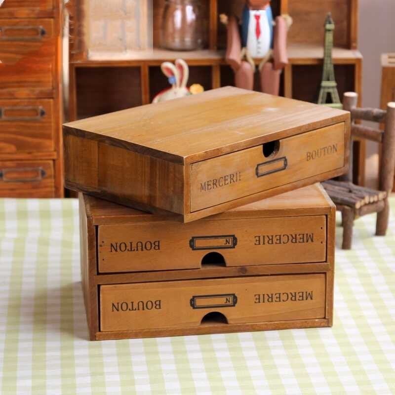 Double-Layer Storage Box Drawer Computer Indicator Bracket Desktop ...