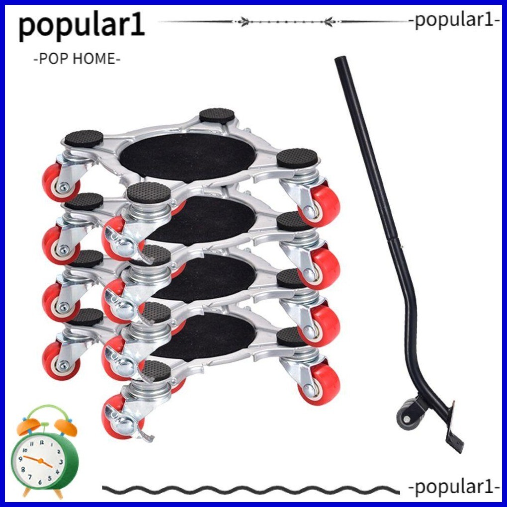 POP Furniture Lifter Set, Alloy Steel Four Corners 5-wheel Furniture ...