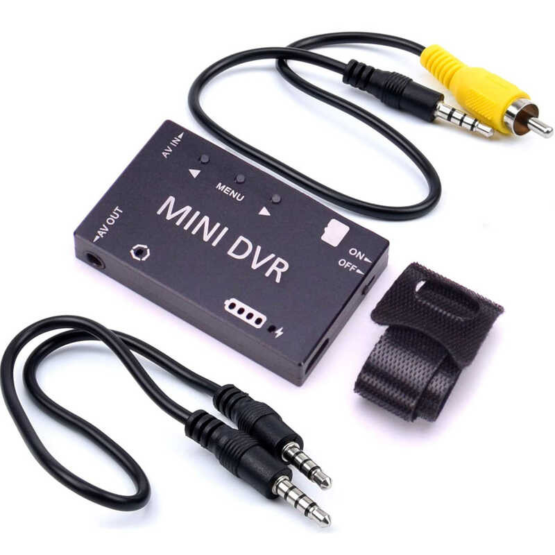 FPV Recorder Mini FPV DVR Module NTSC/PAL Switchable Built-in Battery ...