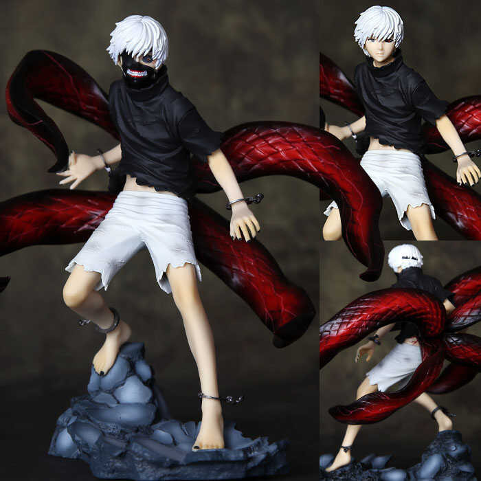 25Cm Anime Tokyo Ghoul Figure Kaneki Ken Touka Kirishima PVC ...