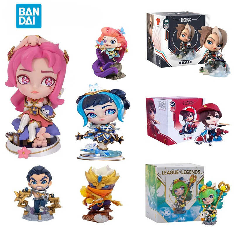 League Of Legends · Anime Figurine Kaisa Lux Akali Sivir Lulu Sylas ...