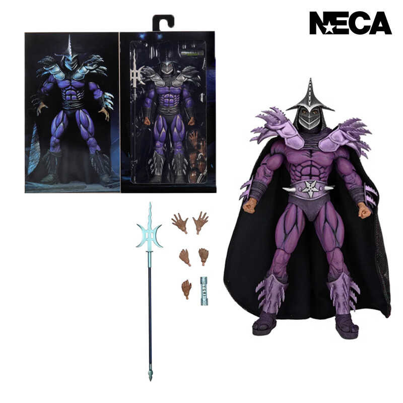 NECA Anime Teenage Mutant Ninja Turtles II Super Shredder Action Figure ...