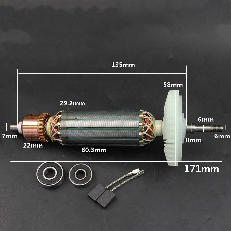 Angle Grinder Rotor For Of WORX Wu800/800S Grinder And Polisher Motor ...