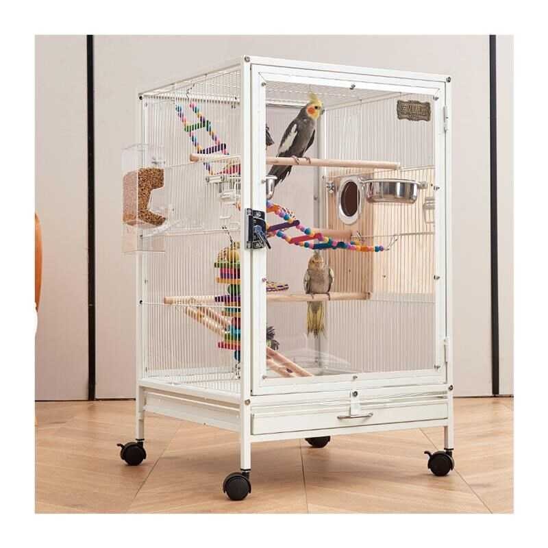 Transparent Yak B Power Parrot Pitcher Bird Cage Xuan Feng Ba Ge Tiger ...