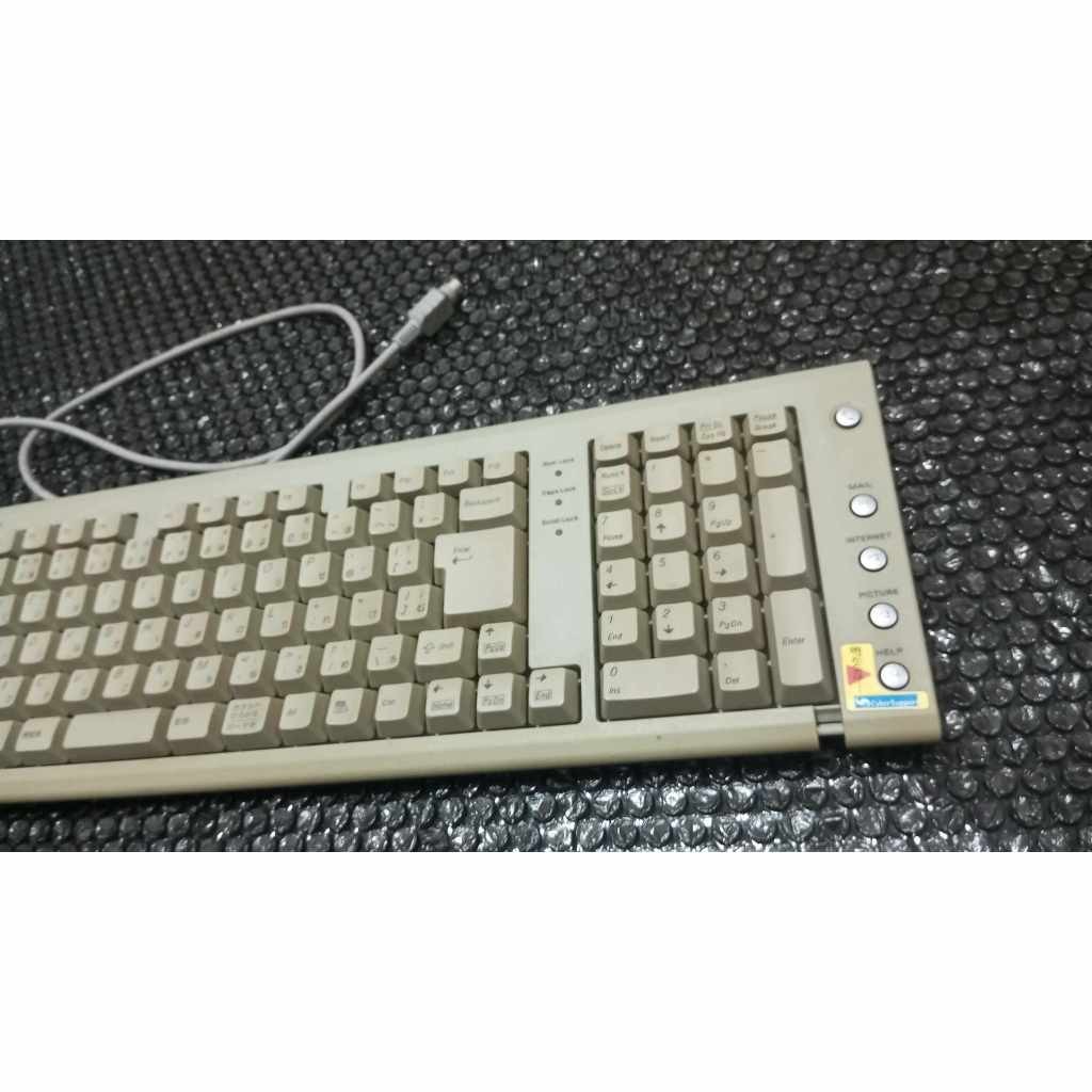 ♨ ♞RARE Vintage SONY VAIO Original Multimedia PS2 Keyboard WITH FREE ...