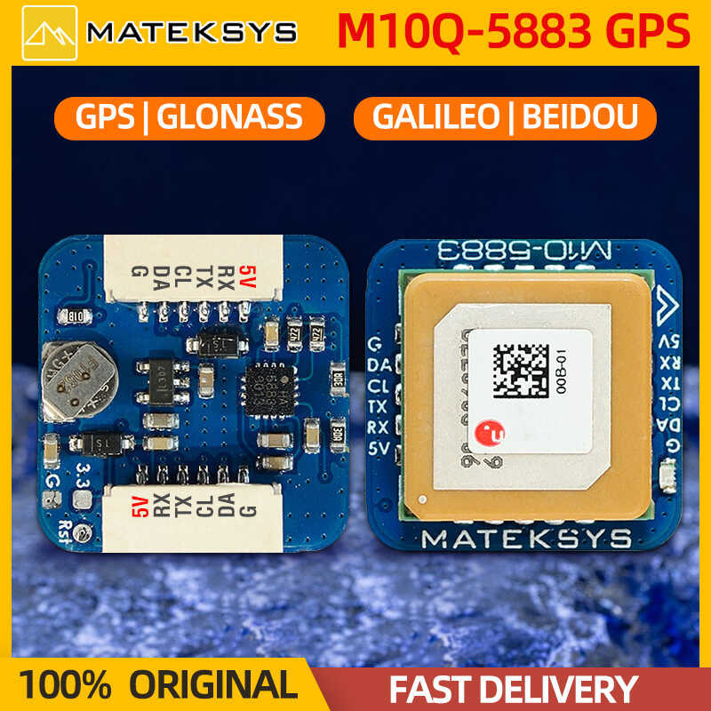 MATEKSYS Matek M10Q-5883 M10 GPS Module GNSS&Compass QMC5883L Patch ...