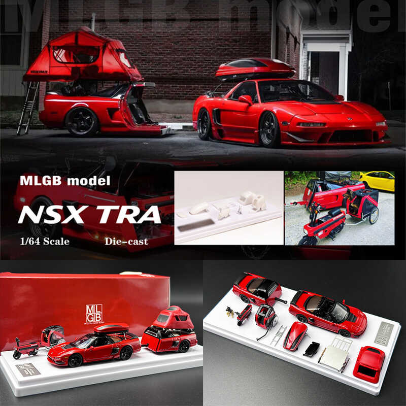 MLGB In Stock 1:64 NSX TRA Camping Trailer Set Including Attachments ...