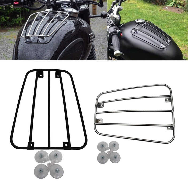 Motorcycle Universal Fuel Gas Tank Lage Rack Shelf Holder Bracket gamit ...