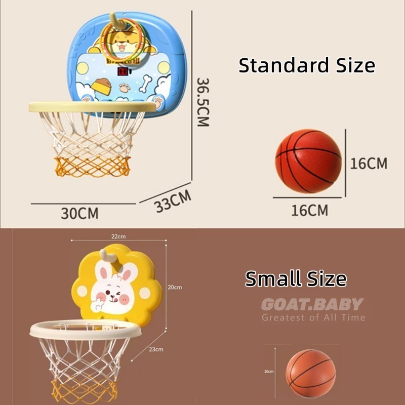 Indoor Mini Basketball Hoop Ring Sport Toys for Kids Electronic ...