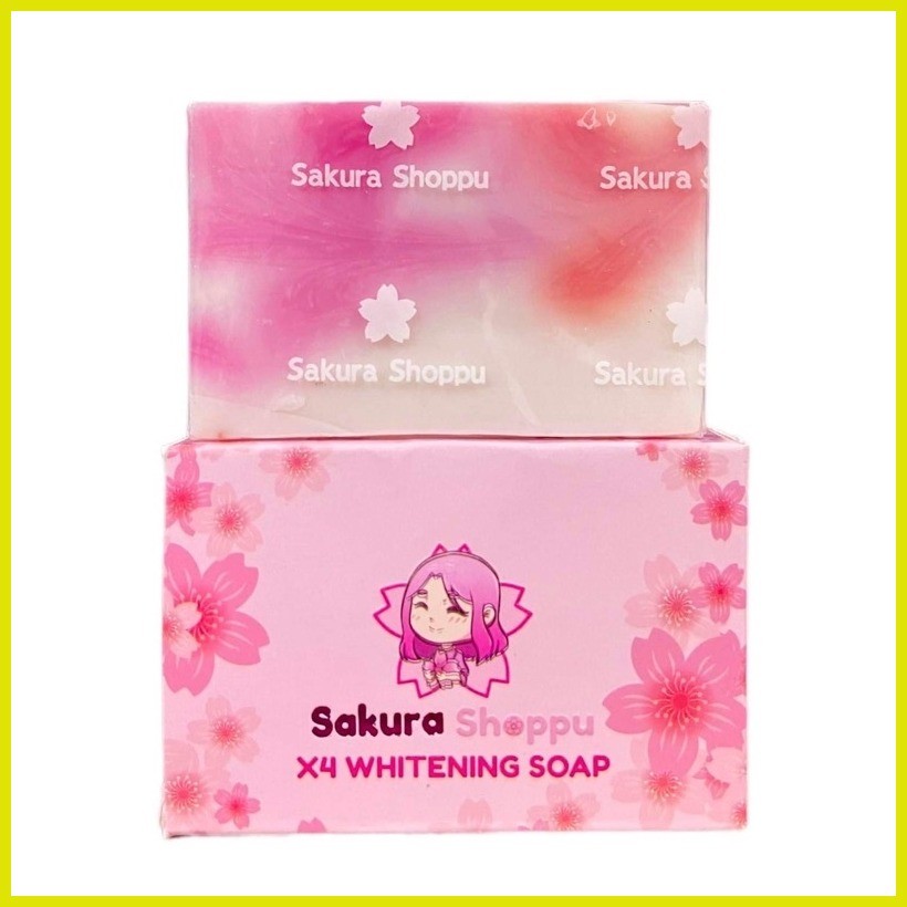 Sakura Shoppu Skincare x4 Whitening Soap (new) | Shopee Philippines