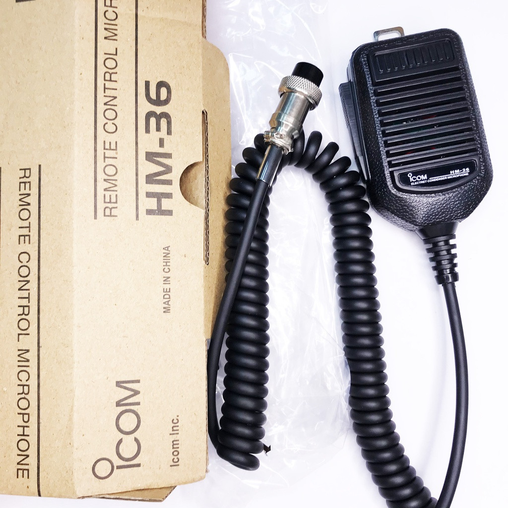 ICOM HM-36 Microphone for ICOM IC-718 IC-765 IC-761 IC-7200 IC-7600 IC ...