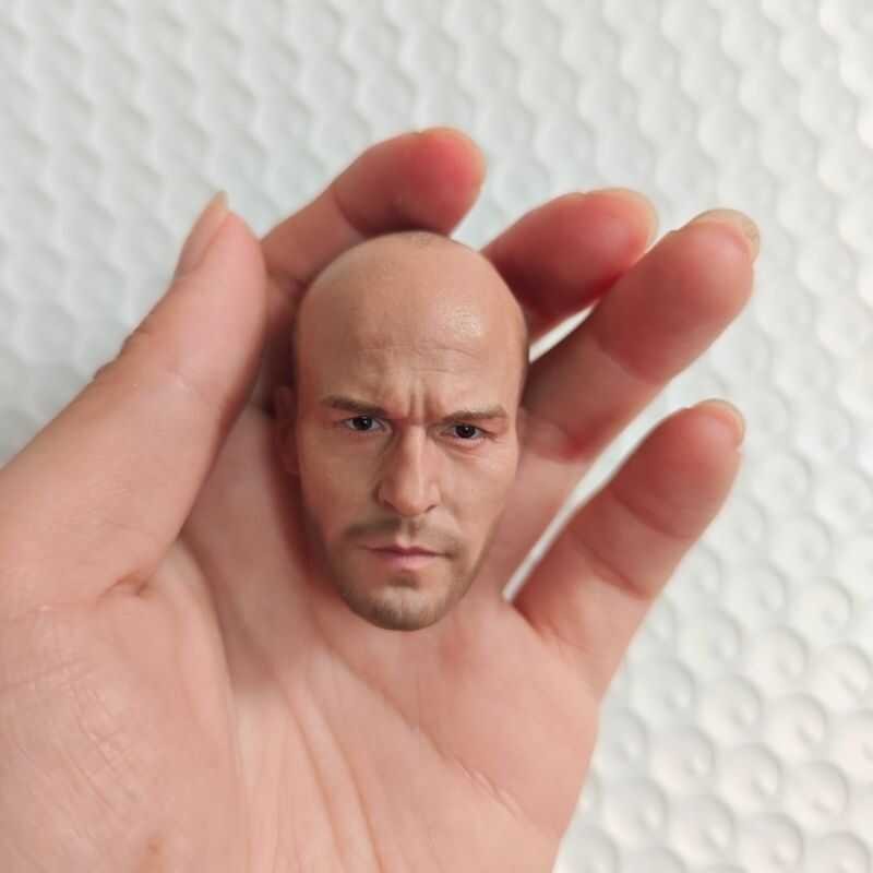 Soldier 1/6 Head Carving Jason Statham Daredevil Shark Male Lead Head ...