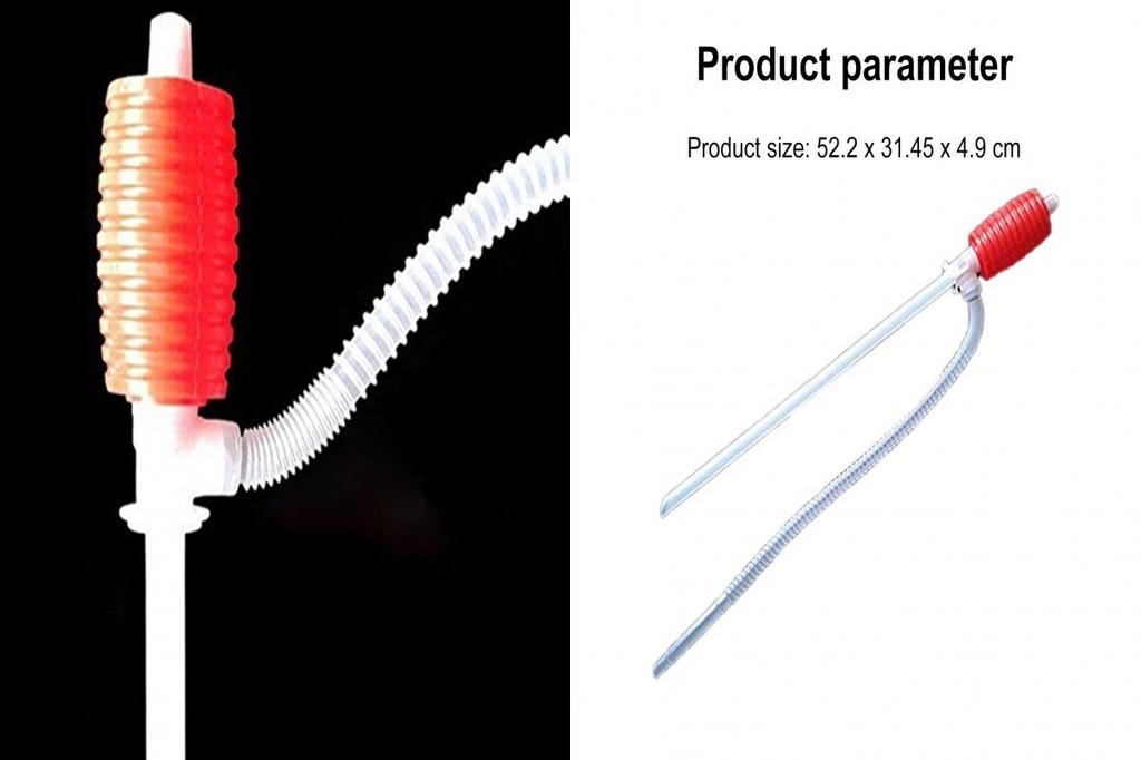 [NP] Siphon Pump Hand Manual Gas Transfer Oil Liquid Plastic Syphon ...