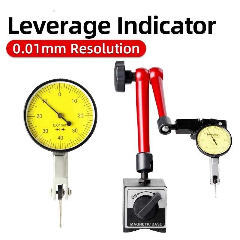 Holder Dial Bore Gauge Magnetic Stand Base Micrometer Measure Tools ...